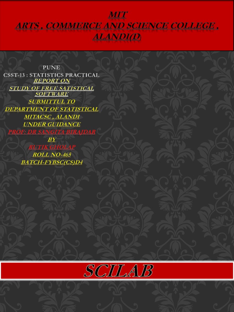 Mit Scilab Project | PDF | Computer Science | Software Engineering