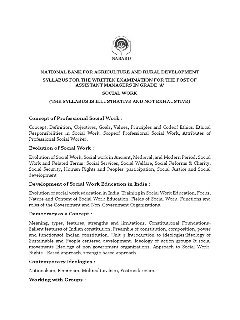 Social Work Notes | Download Free PDF | Social Work | Family