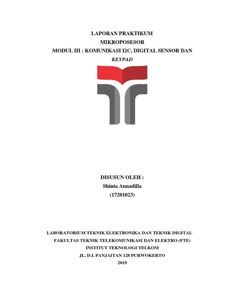 Komunikasi I2C dan Keypad Matrix 4x4 | PDF