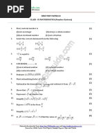 CBSE Class 9 Mathematics Worksheet - Polynomials | PDF | Teaching ...