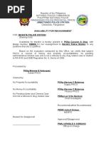 PNP Building Repair Memorandum | PDF | Justice | Crime & Violence