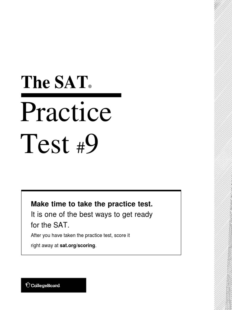 PDF Sat Practice Test 9 | PDF | Memory | Mental Processes
