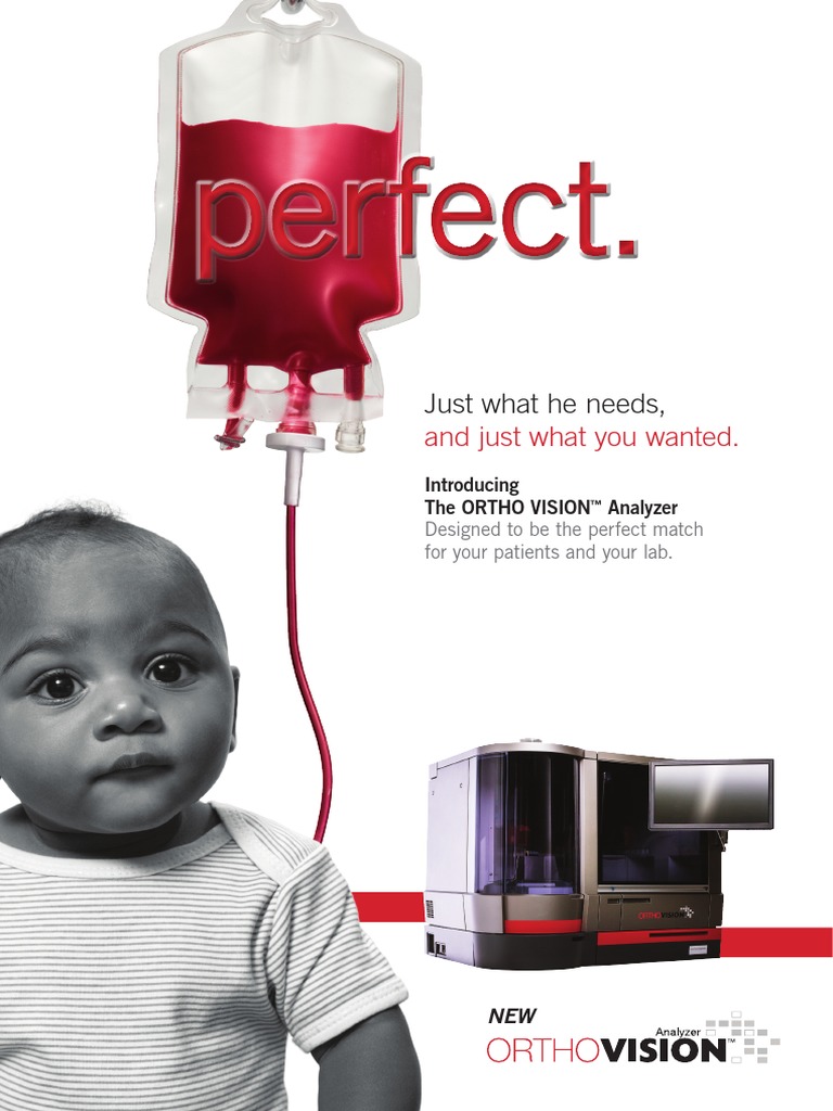 ORTHO VISION Sales-Aid-2014-10-01-v2 | PDF | Automation | Blood Transfusion