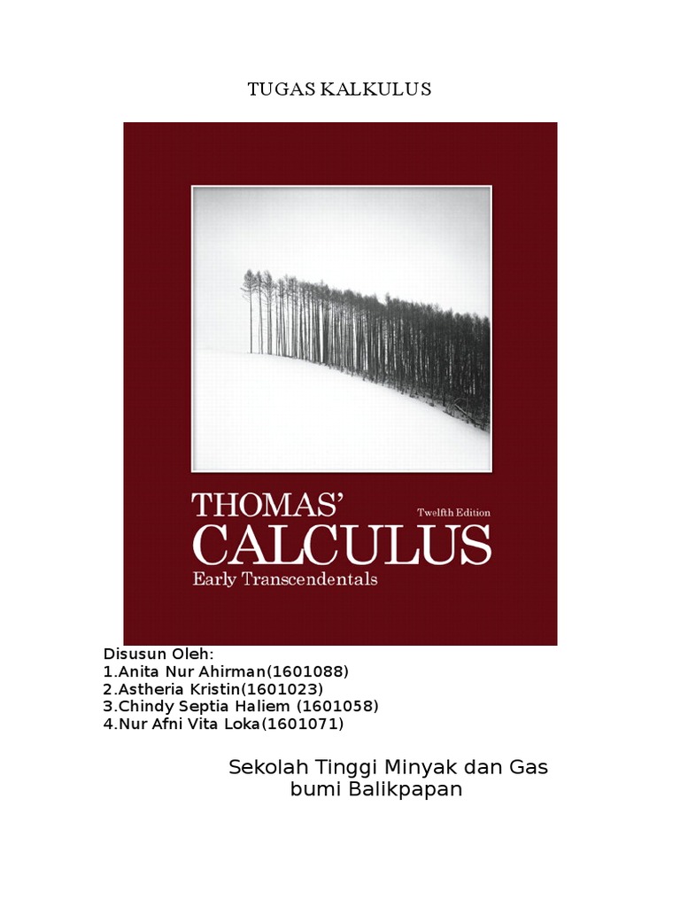 Tugas Kalkulus | PDF