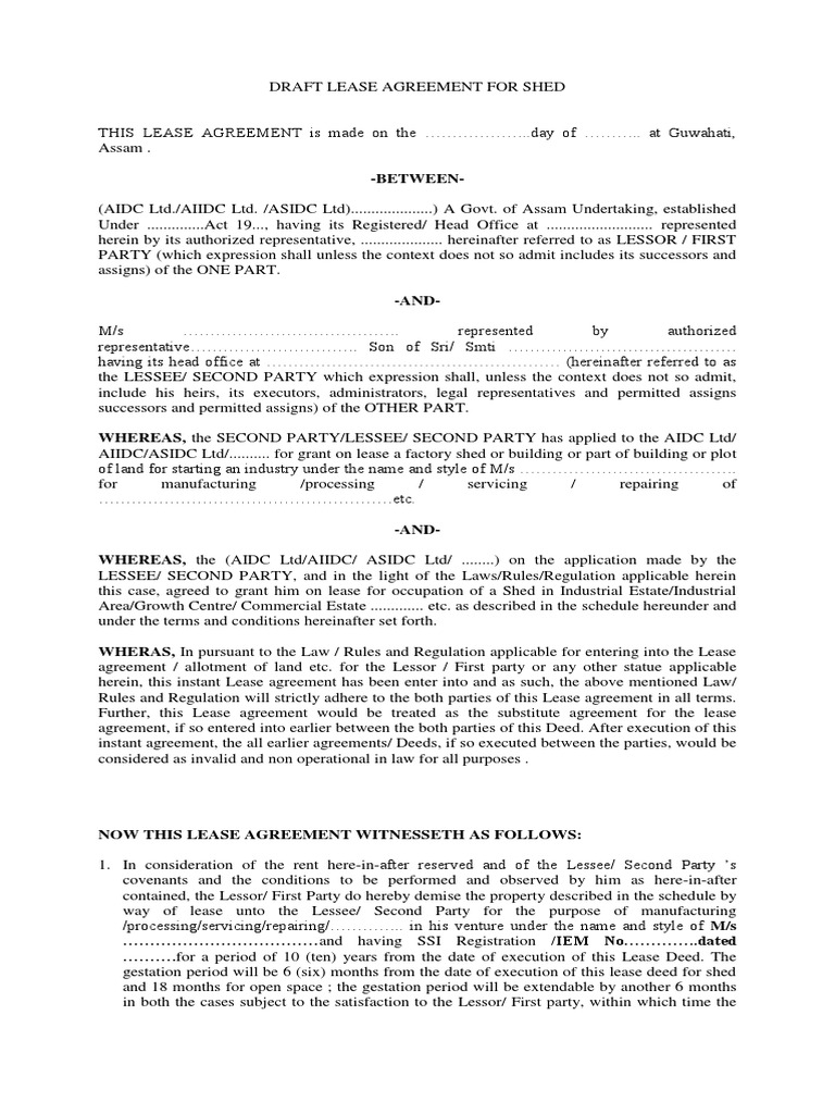 Annexure f2 | PDF | Lease | Leasehold Estate
