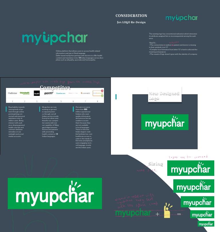 Myupchar Logo Design | PDF | Logos | Typefaces
