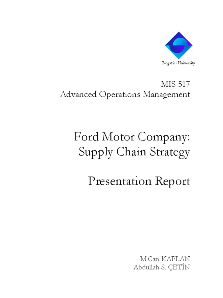 Ford Case | PDF | Ford Motor Company | Dell