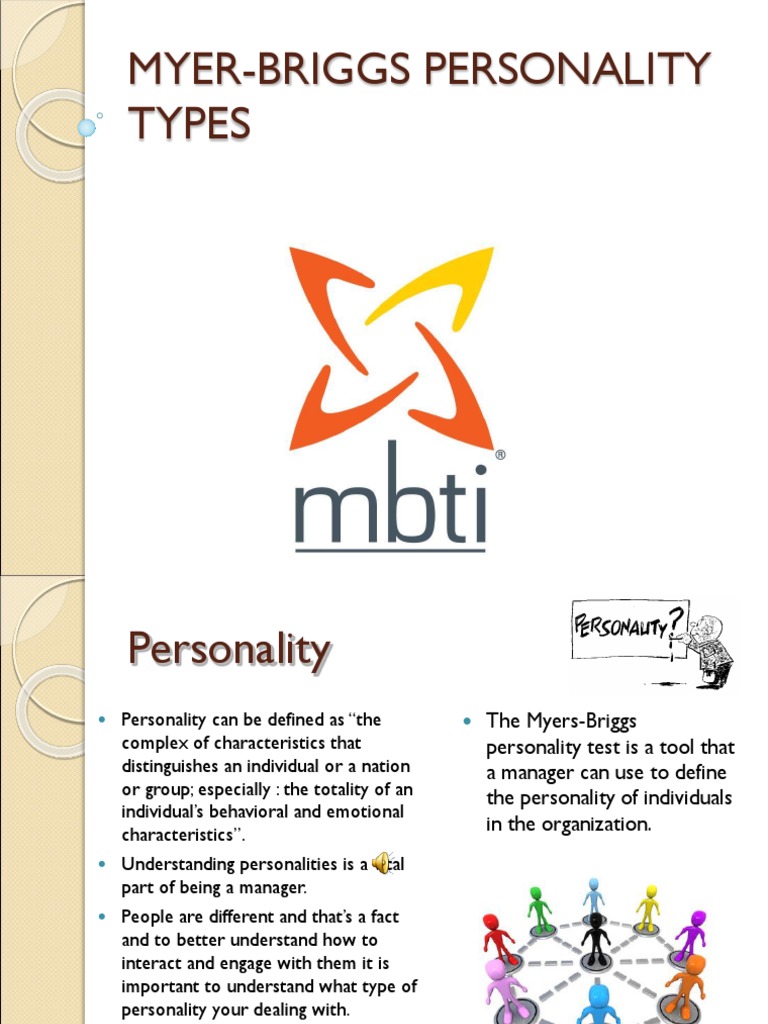 Myer Briggs Personality Types | PDF | Personality Type | Cognitive Science