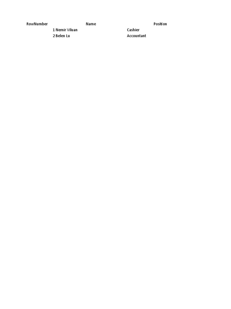 Responsible Person Template | PDF