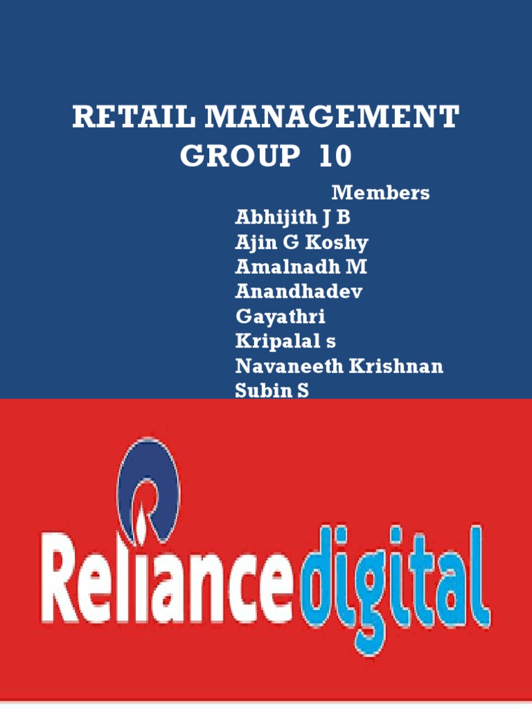 Retail Management | PDF | Consumer Electronics | Retail