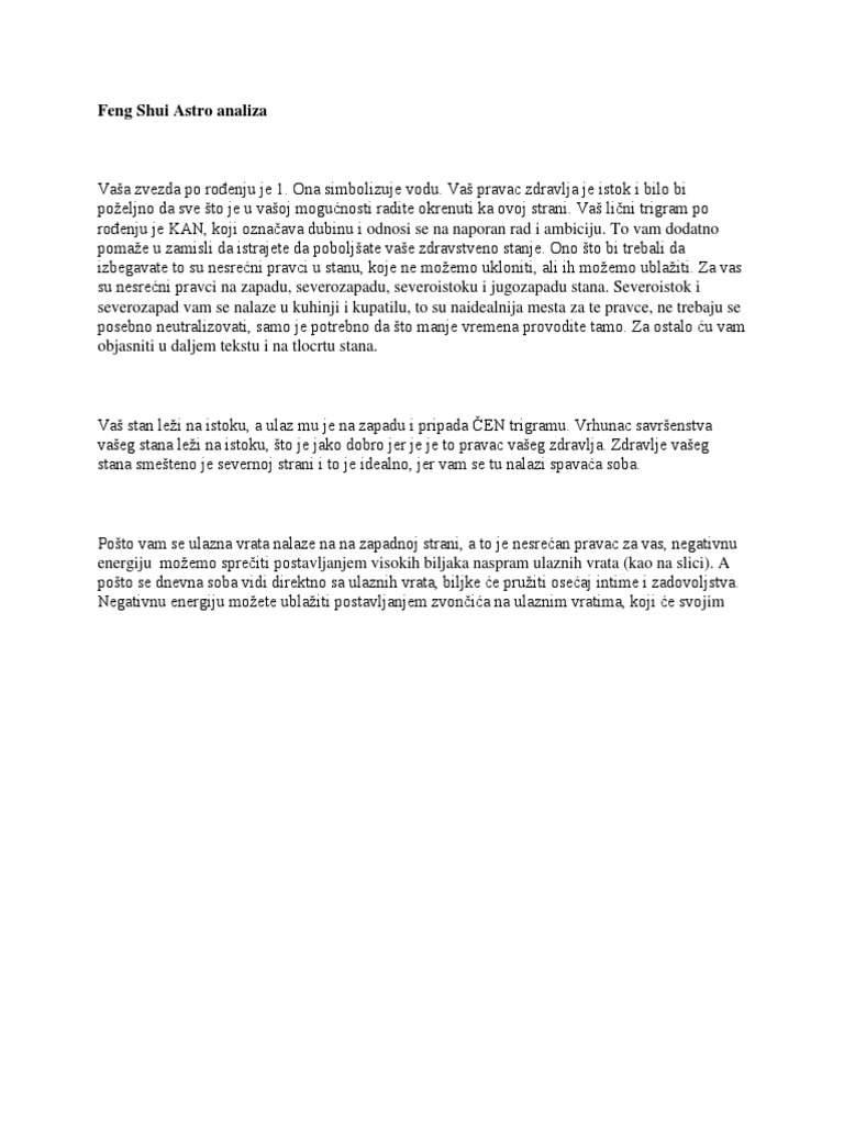 Feng Shui Astro | PDF