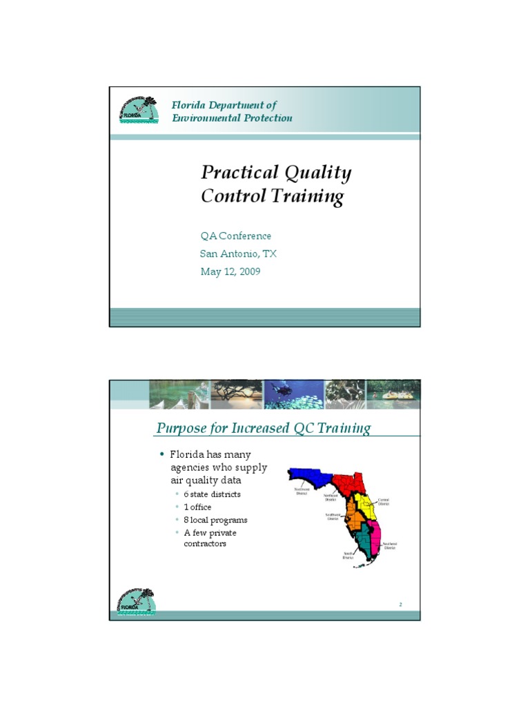 Practical Quality Control Training: Purpose For Increased QC Training ...