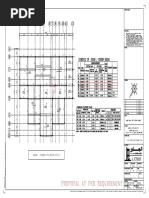 Column & Footing Layout | PDF | Building Engineering | Economic Sectors