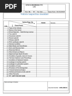 Truck Wash Checklist | PDF | Automotive Industry | Automotive Technologies