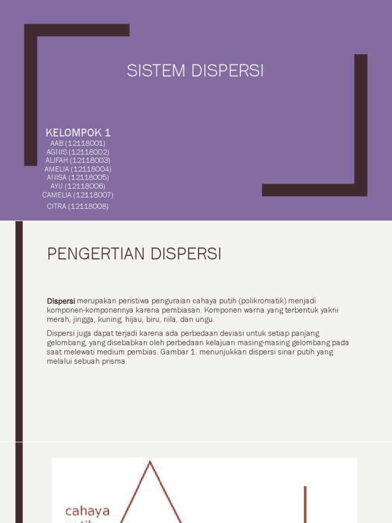 Sistem Dispersi | PDF