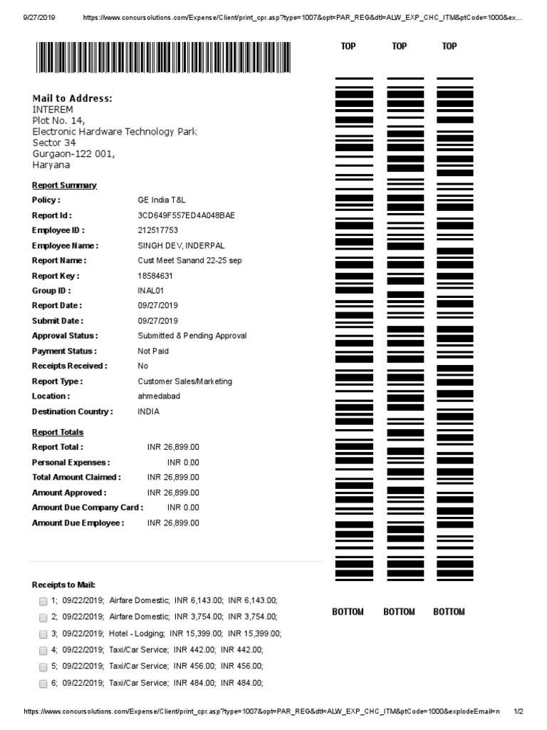 Print CPR | PDF | Receipt | Service Industries