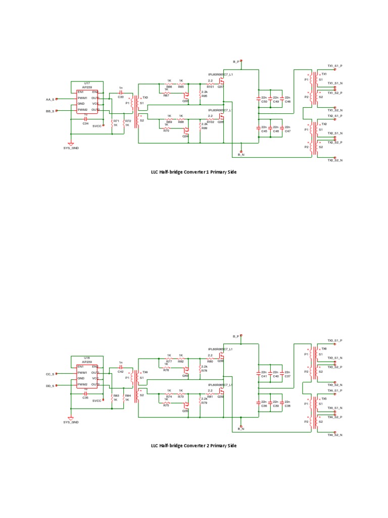 3 KW DC-DC Converter Electrical Schematics | PDF | Nature
