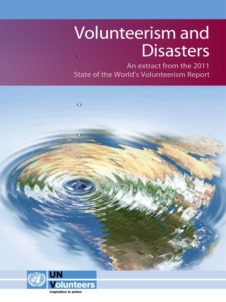 Volunteerism and Disasters | PDF | Emergency Management | Volunteering
