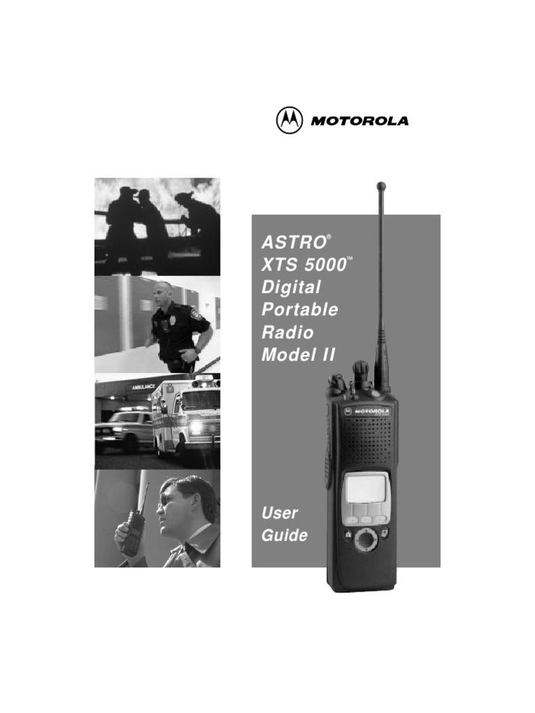 Radio Motorola XT S 5000 Model 2 | PDF | Radio | Electromagnetic ...