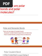 Polarity of Molecules Hand-Out | PDF | Chemical Polarity | Covalent Bond