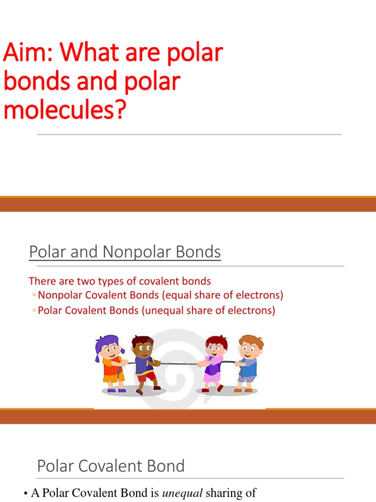 Polar Bonds and Polar Molecules | PDF | Chemical Polarity | Covalent Bond