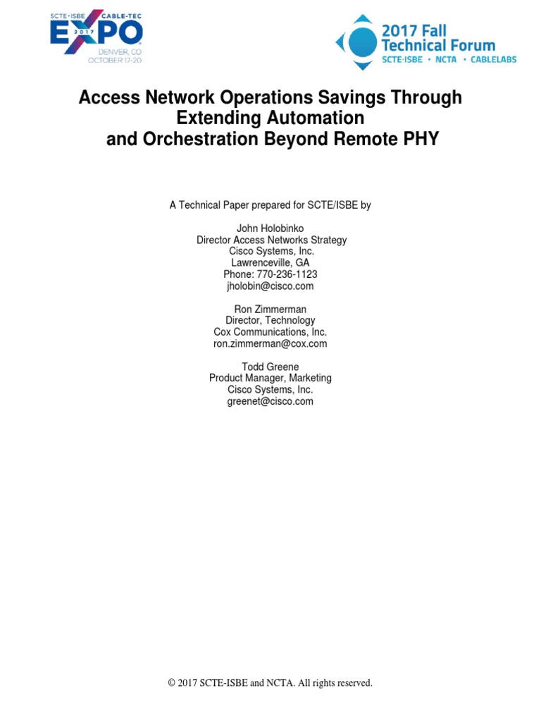 Optimization Tech | PDF | Coaxial Cable | Cable Television