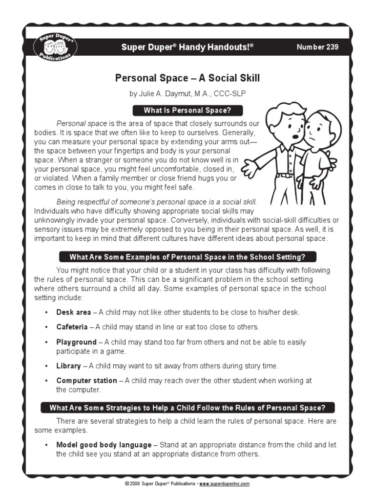 239 Personal Space PDF | PDF | Body Language | Neuropsychology