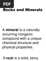 Physical and Chemical Properties of Minerals | PDF | Minerals | Rock ...