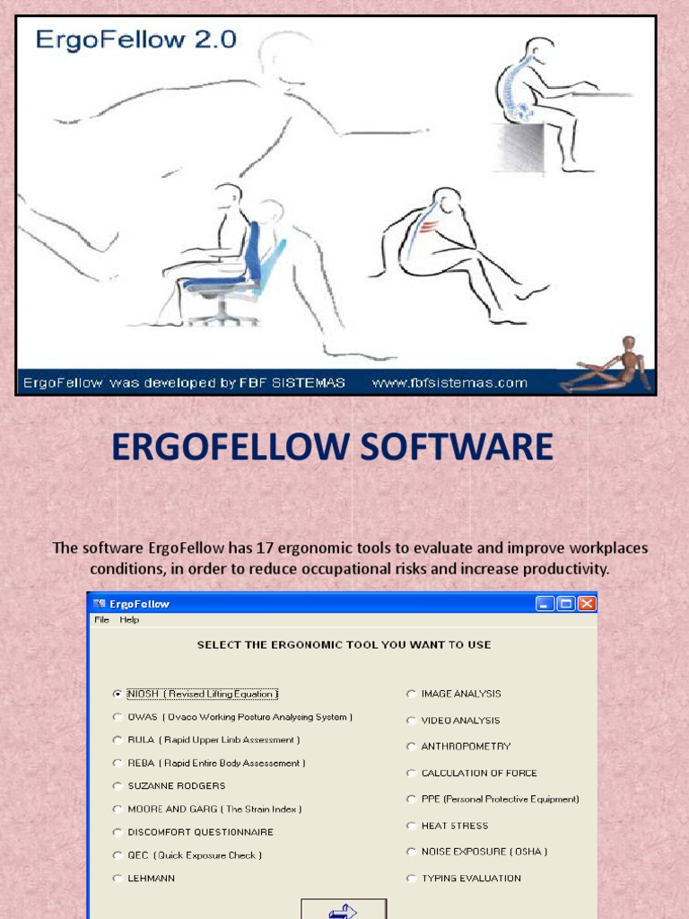 Ergofellow Sofware Ergonomik | PDF