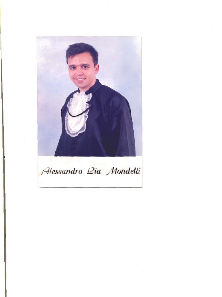 Alessandro Lia Mondelli - Formatura PDF | PDF