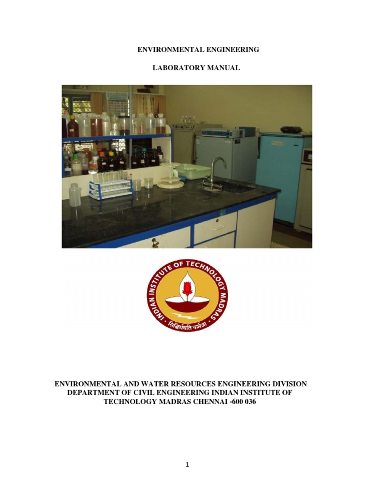 Environmental Engineering Lab Manual | PDF | Ph | Titration