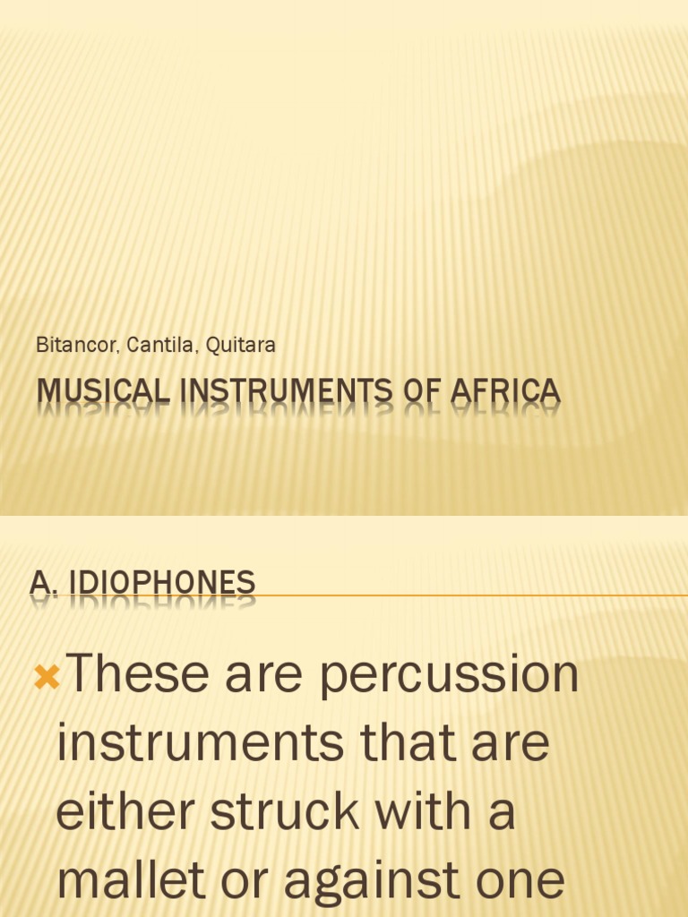 Musical Instruments of Africa | PDF | Drum | String Instruments