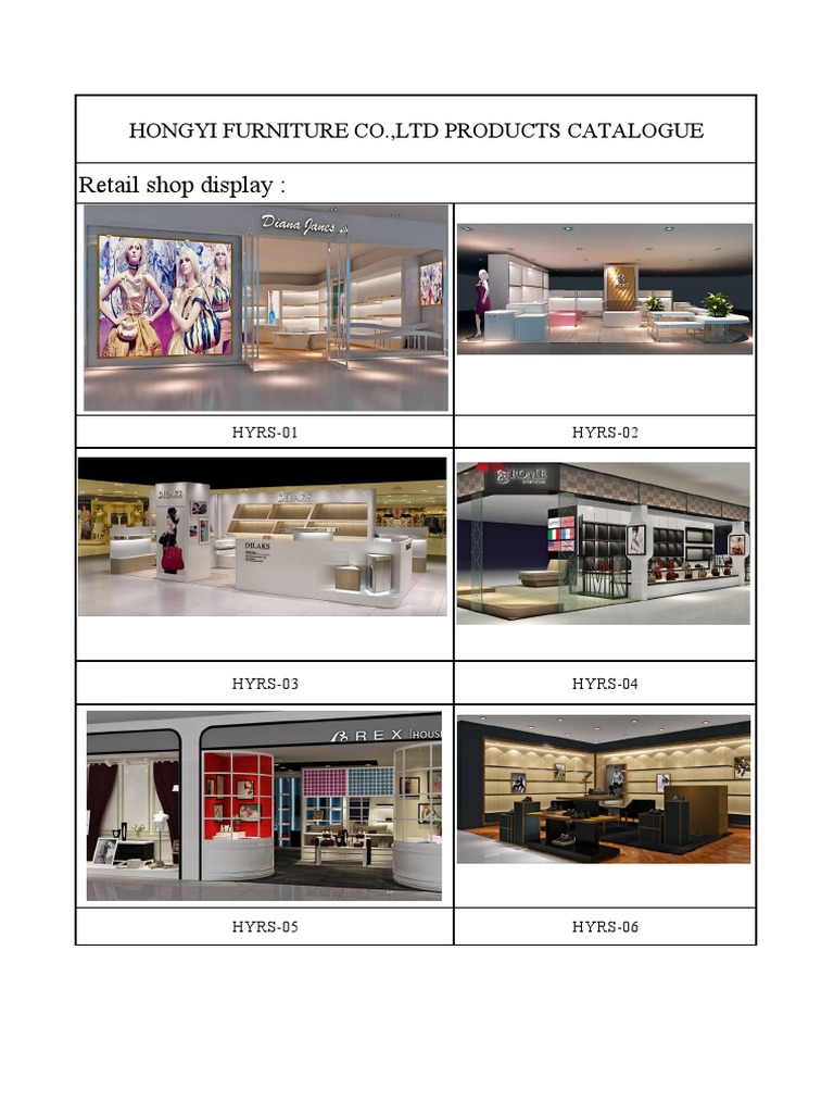 Hongyi Retail Display Catalogue 2019 | PDF