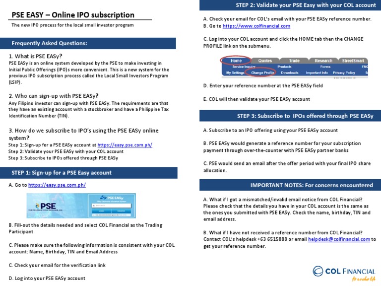PSE Easy Guide | PDF | Initial Public Offering | Investor