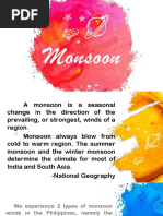Sample Weather Report Script | PDF | Monsoon | Rain