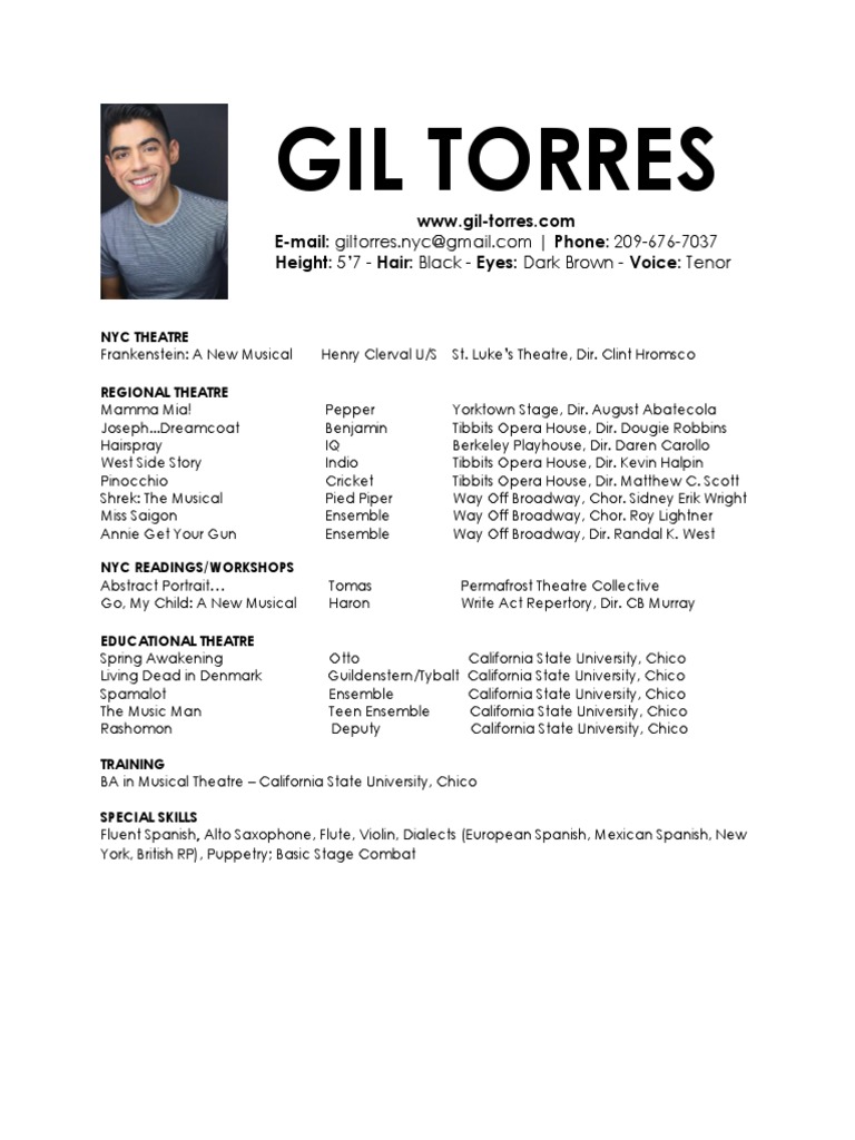 Gil Torres Resume | PDF