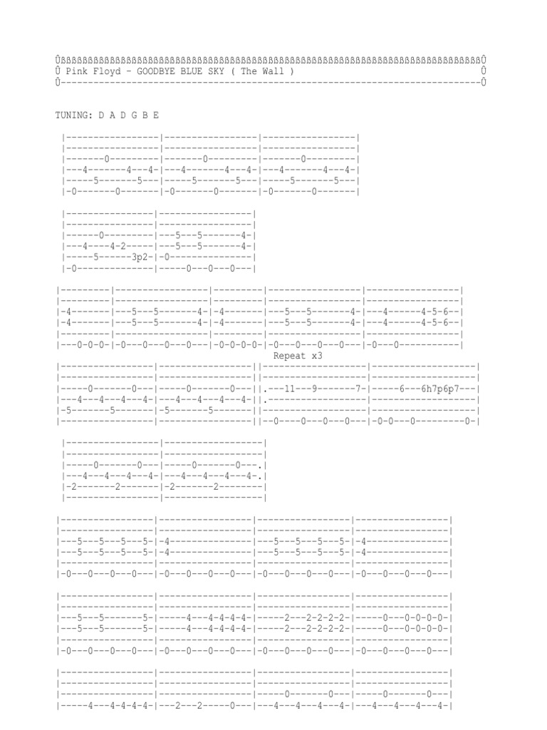 Blue Sky | PDF | Song Recordings Produced | Songs Written