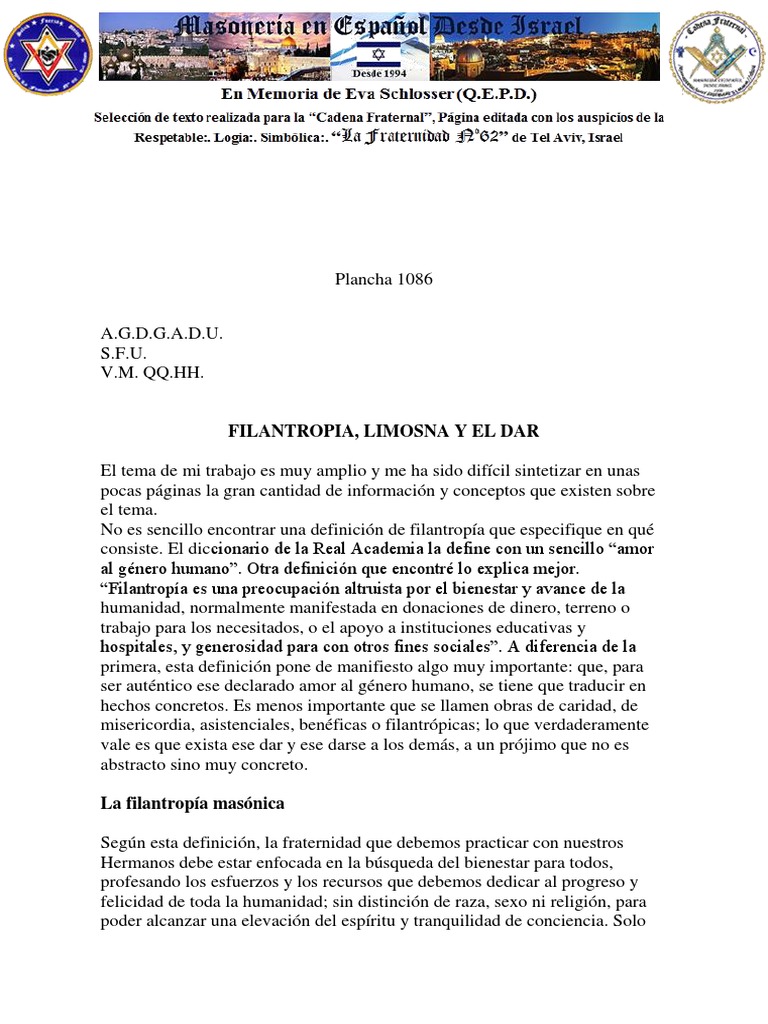 Definición y práctica de la filantropía | PDF | Filantropía | Prometeo