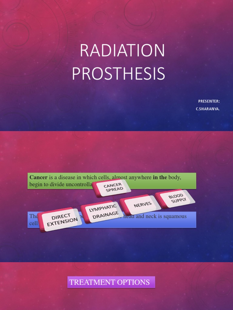 Radiation Prosthesis for Head and Neck Cancer | PDF | Head And Neck ...