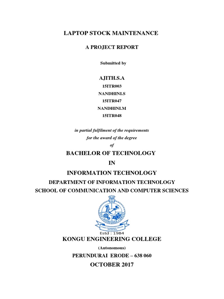 Project Report Android Sample | PDF | Application Programming Interface ...
