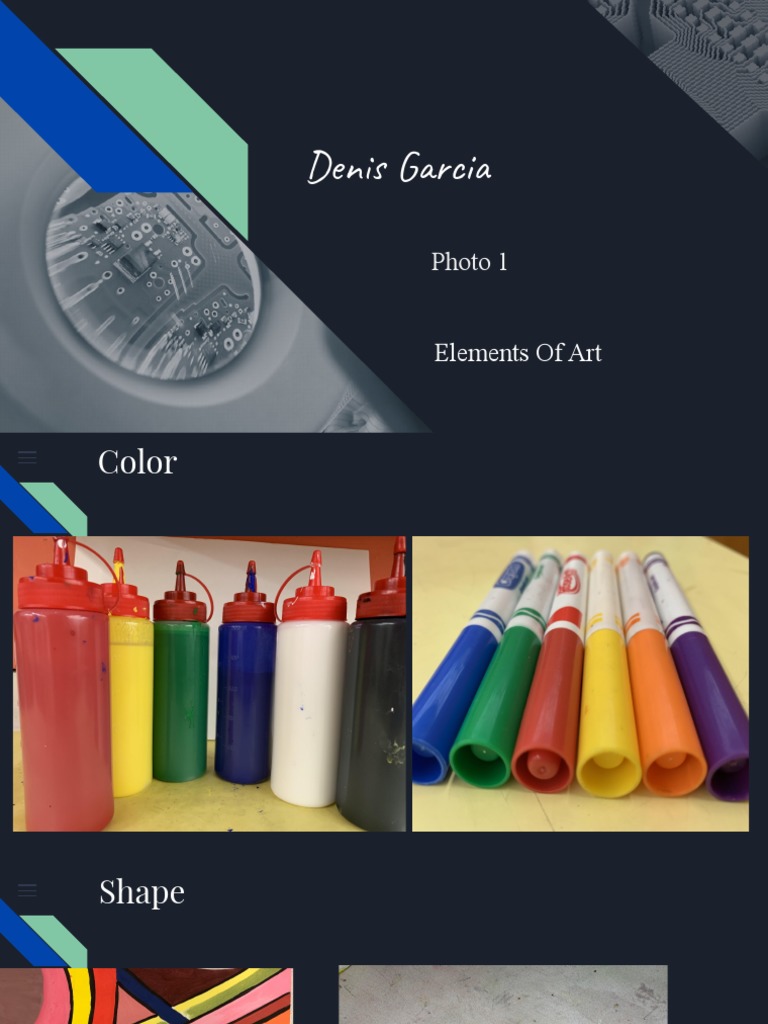 Elements of Art Presentation | PDF