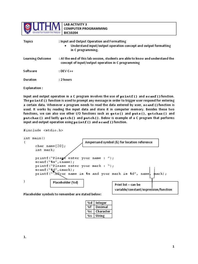 Lab Activity 3 | PDF | Software | Areas Of Computer Science Lab Activity 3 | PDF | Software | Areas Of Computer Science