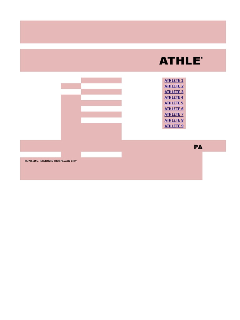 e Palaro Form 2018 2019 | PDF | Physical Examination | Dentistry