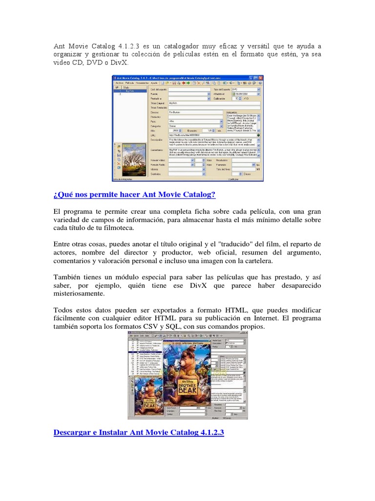 Tutorial Ant Catalog | PDF | Point and Click | Archivo de computadora