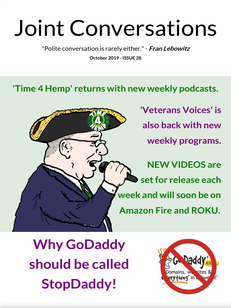 Joint Conversations - Oct 2019 | PDF | You Tube | Roku