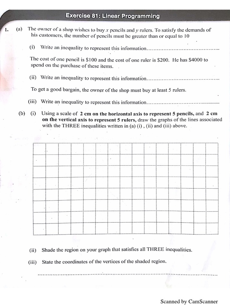 Linear Programming | PDF