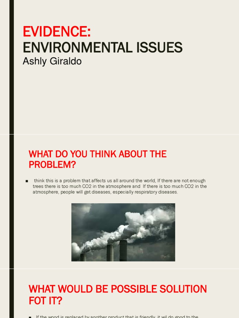 Addressing Environmental Issues Together | PDF