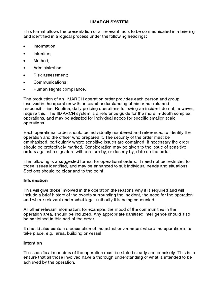 Iimarch System | PDF | Crime Scene | Justice