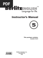 Berlitz Express Level 5 Final Test | PDF | News | English Language