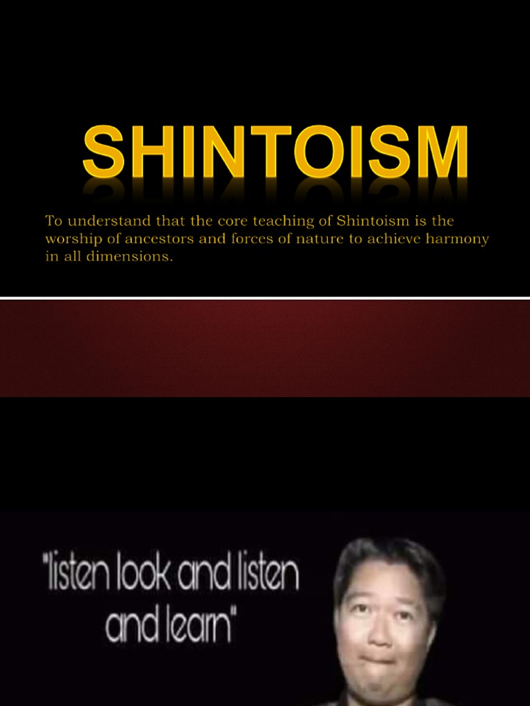 SHINTOISM | PDF | Shinto | Mythology